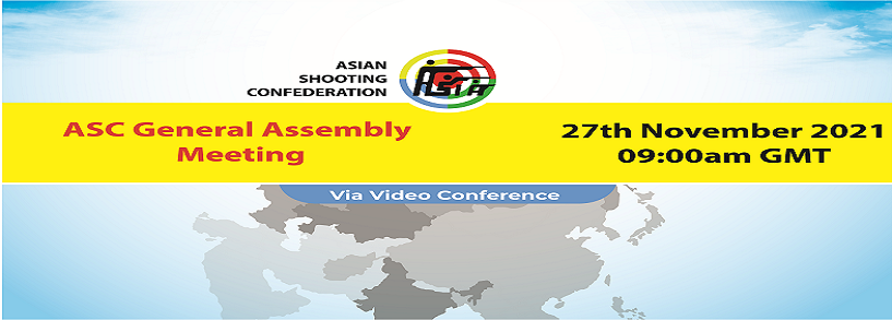 The ASC General Assembly meeting will take place via video conference ...