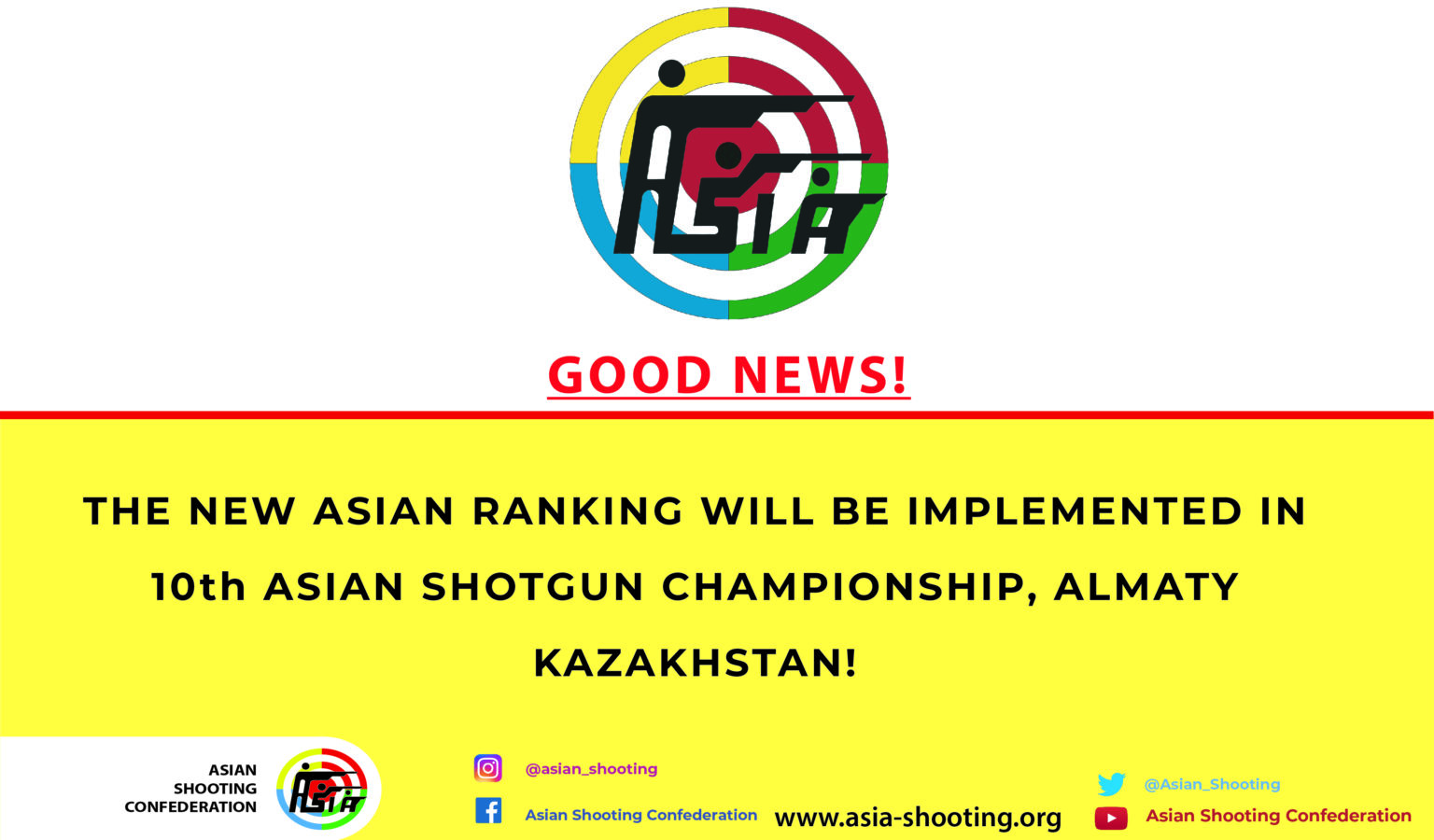 THE NEW ASC RANKING SYSTEM! - Asian Shooting Confederation