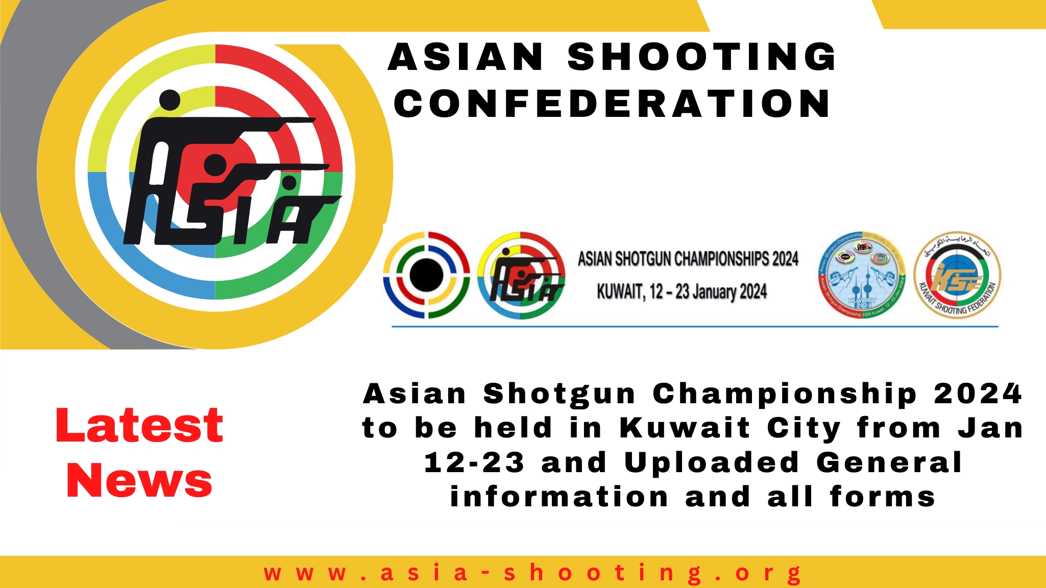 Asian Shotgun Championship 2024, Kuwait General information and all ...