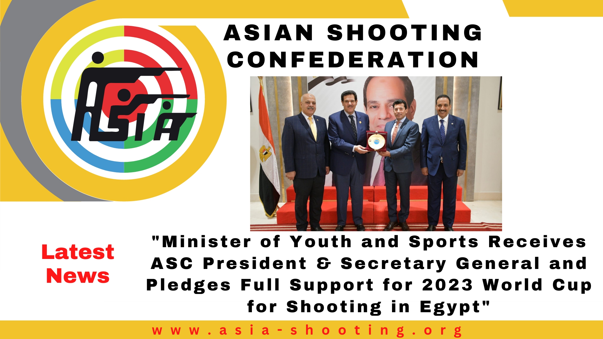 "Minister of Youth and Sports Receives ASC President & Secretary ...