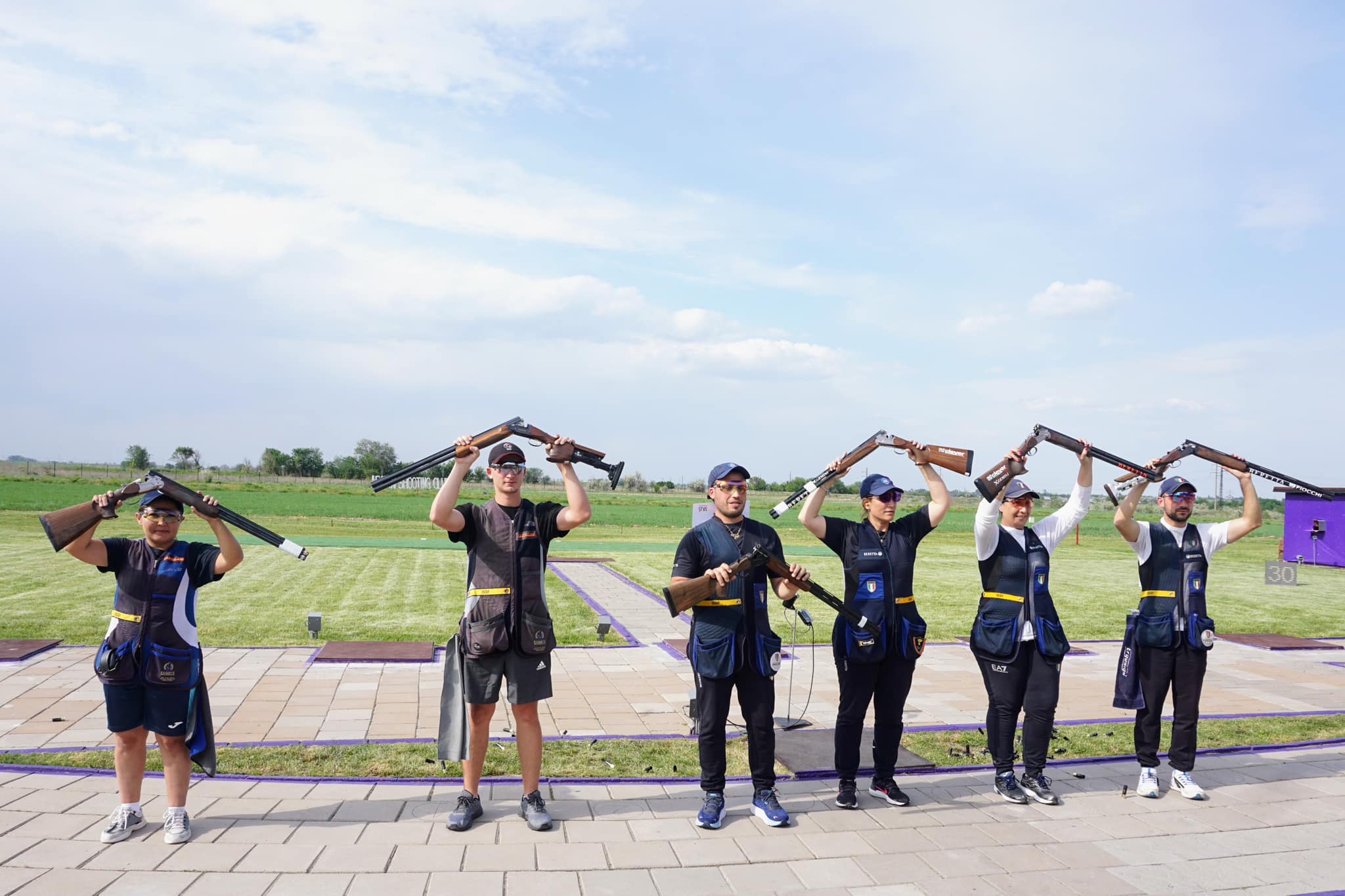 "Kazakhstan Shines with Silver in Skeet Mixed Team Event at ISSF World ...