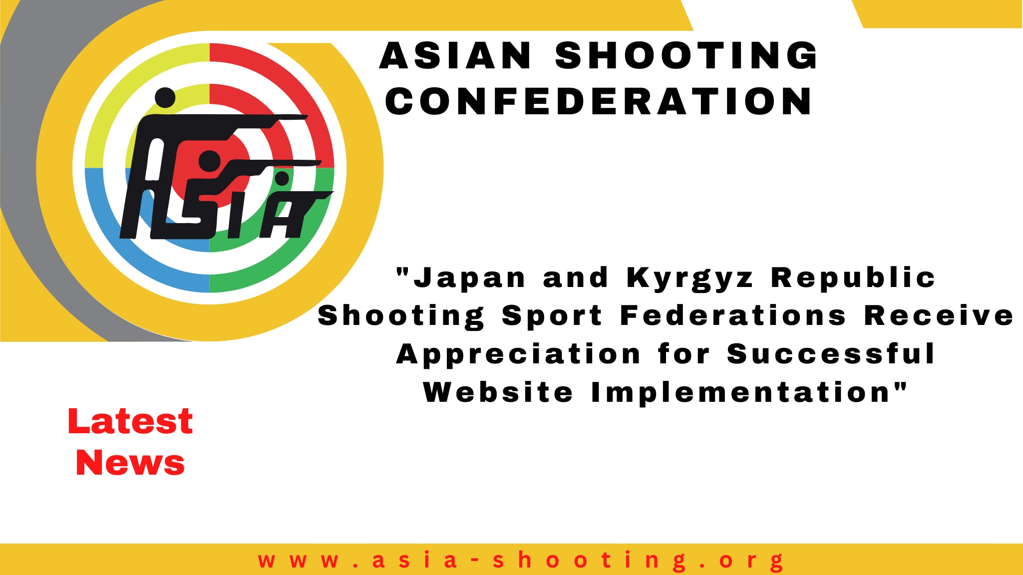 ASC Appreciates Japan Rifle & Kyrgyzstan Federations - Asian Shooting ...
