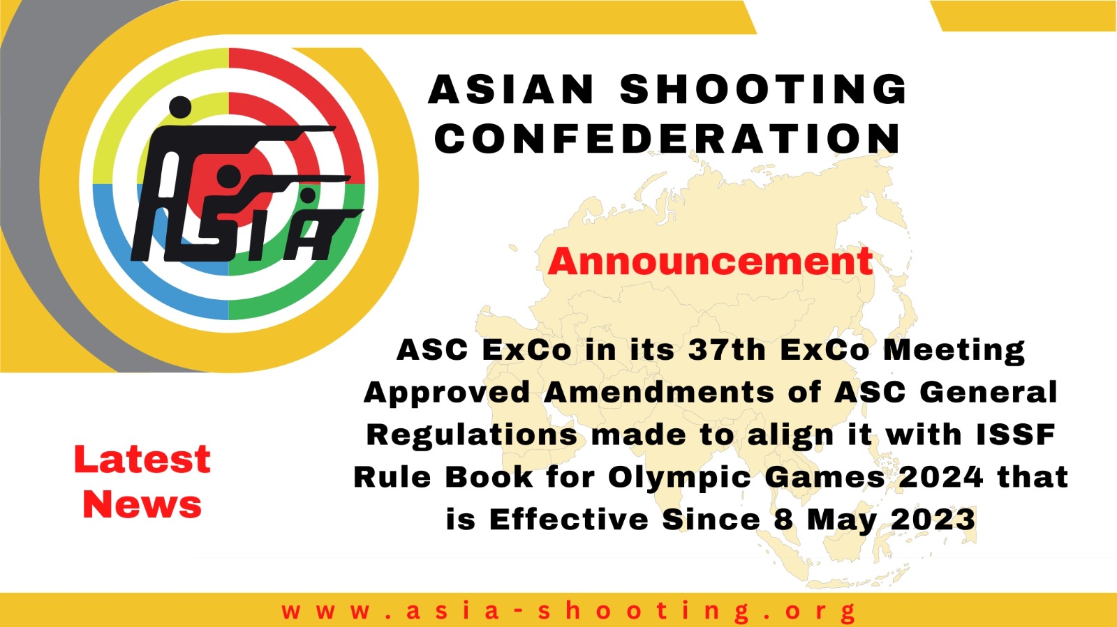 ASC ExCo in its 37th ExCo Meeting Approved Amendments to ASC General ...