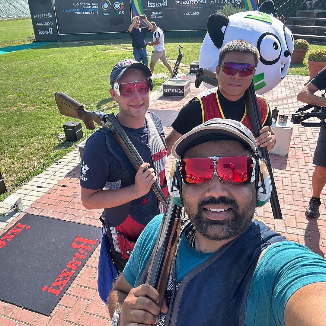 China Claims Silver and India Shines with Bronze in Men's Trap Final at ...