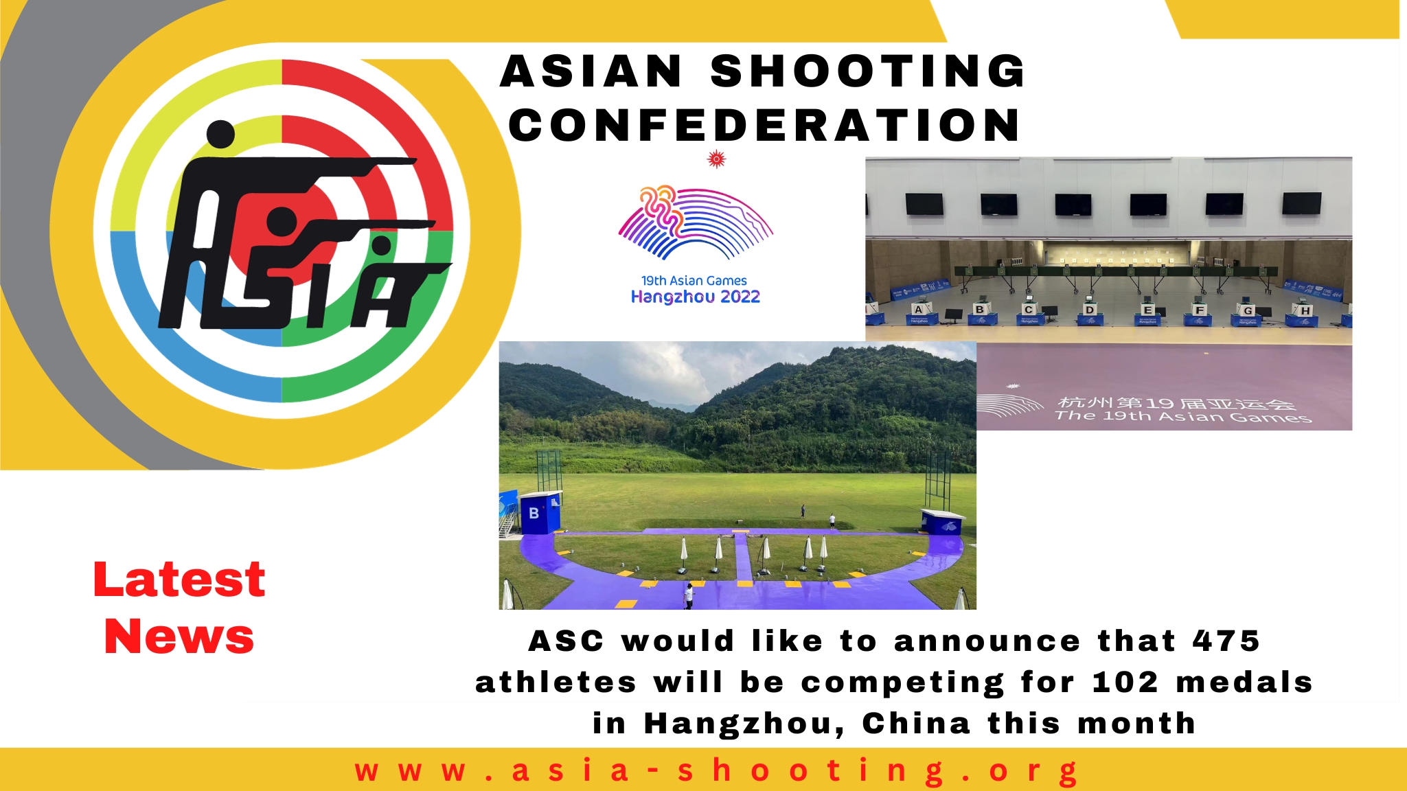 ASC would like to announce that 475 shooters will be competing for 102 ...
