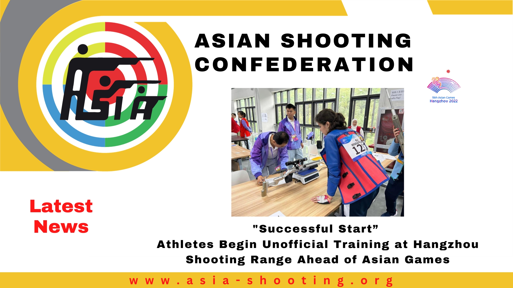 "Successful Start: Athletes Begin Unofficial Training at Hangzhou ...