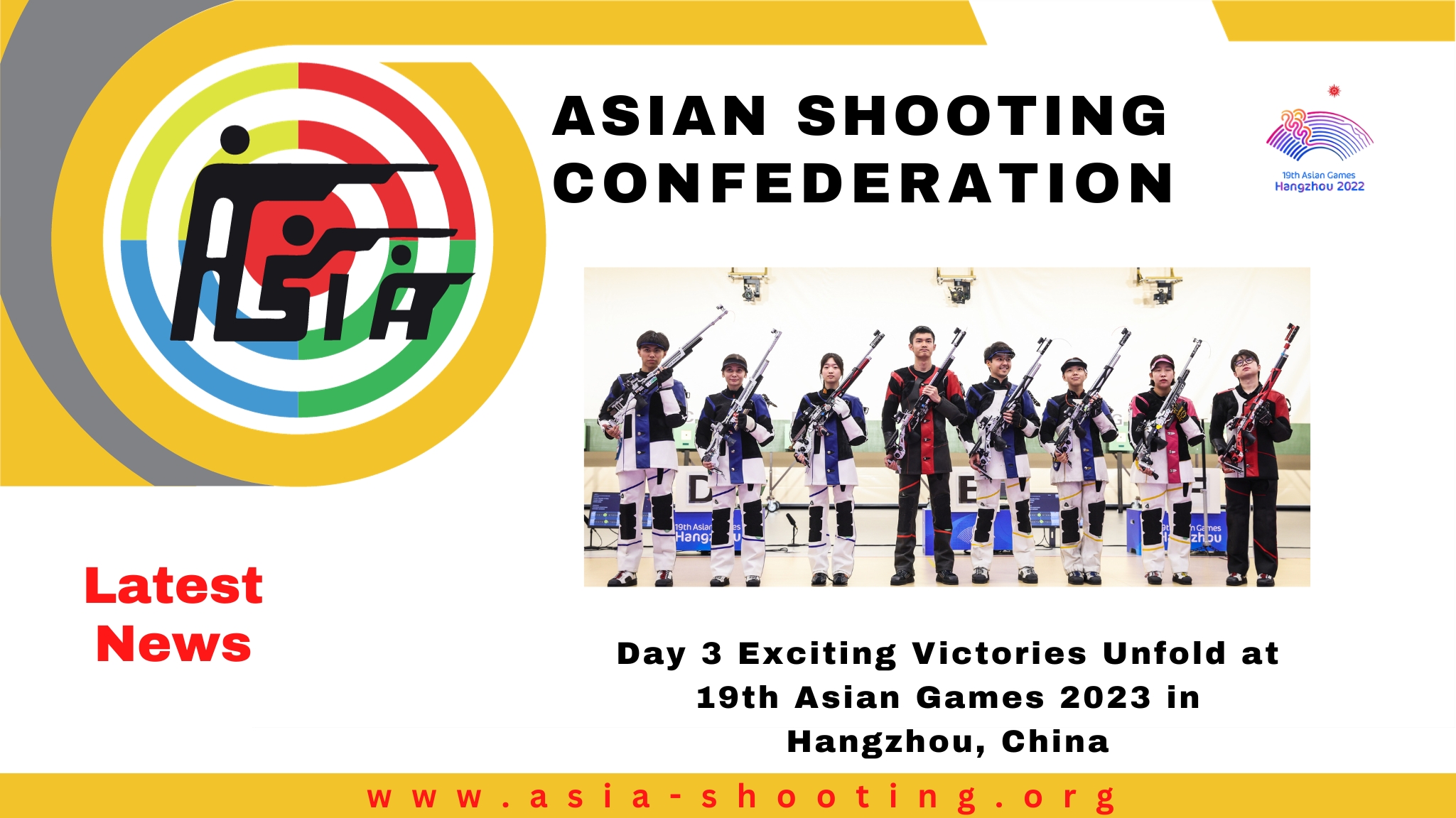 Day 3 Exciting Victories Unfold at 19th Asian Games 2023 in Hangzhou ...