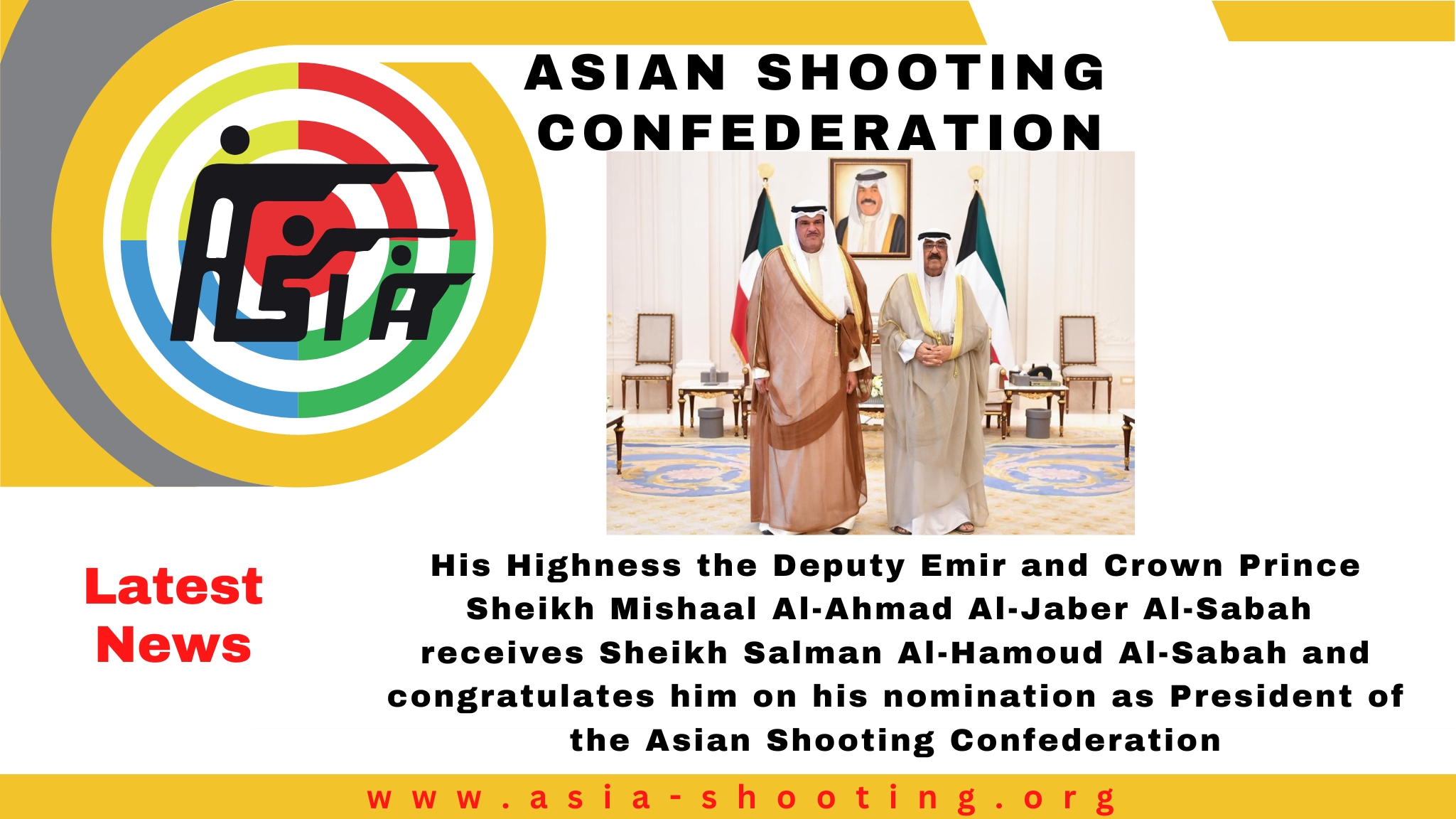 His Highness the Deputy Emir and Crown Prince Sheikh Mishaal Al-Ahmad ...