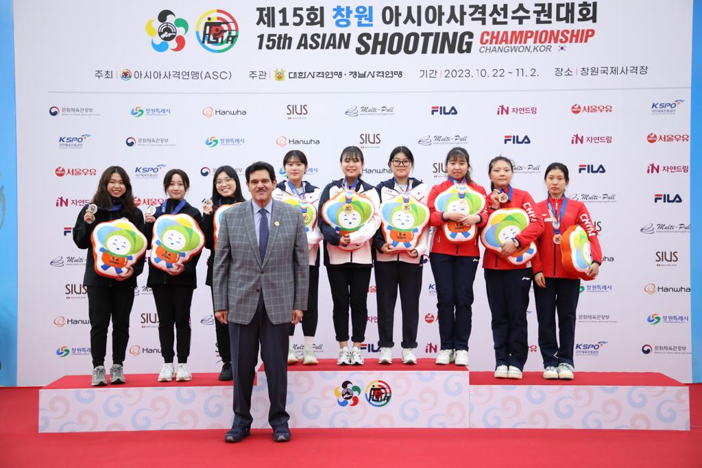 3rd Day of the 15th Asian Shooting Championship with Outstanding ...