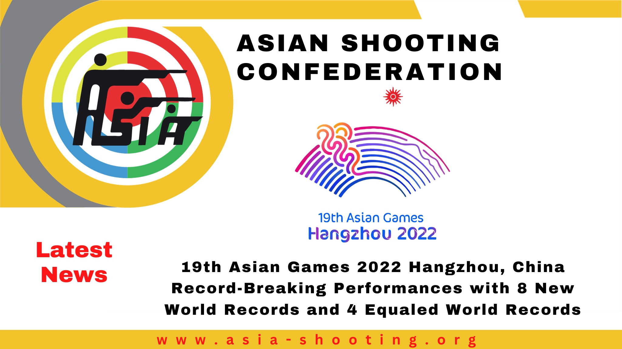 19th Asian Games 2022 Hangzhou, China Record-Breaking Performances with ...