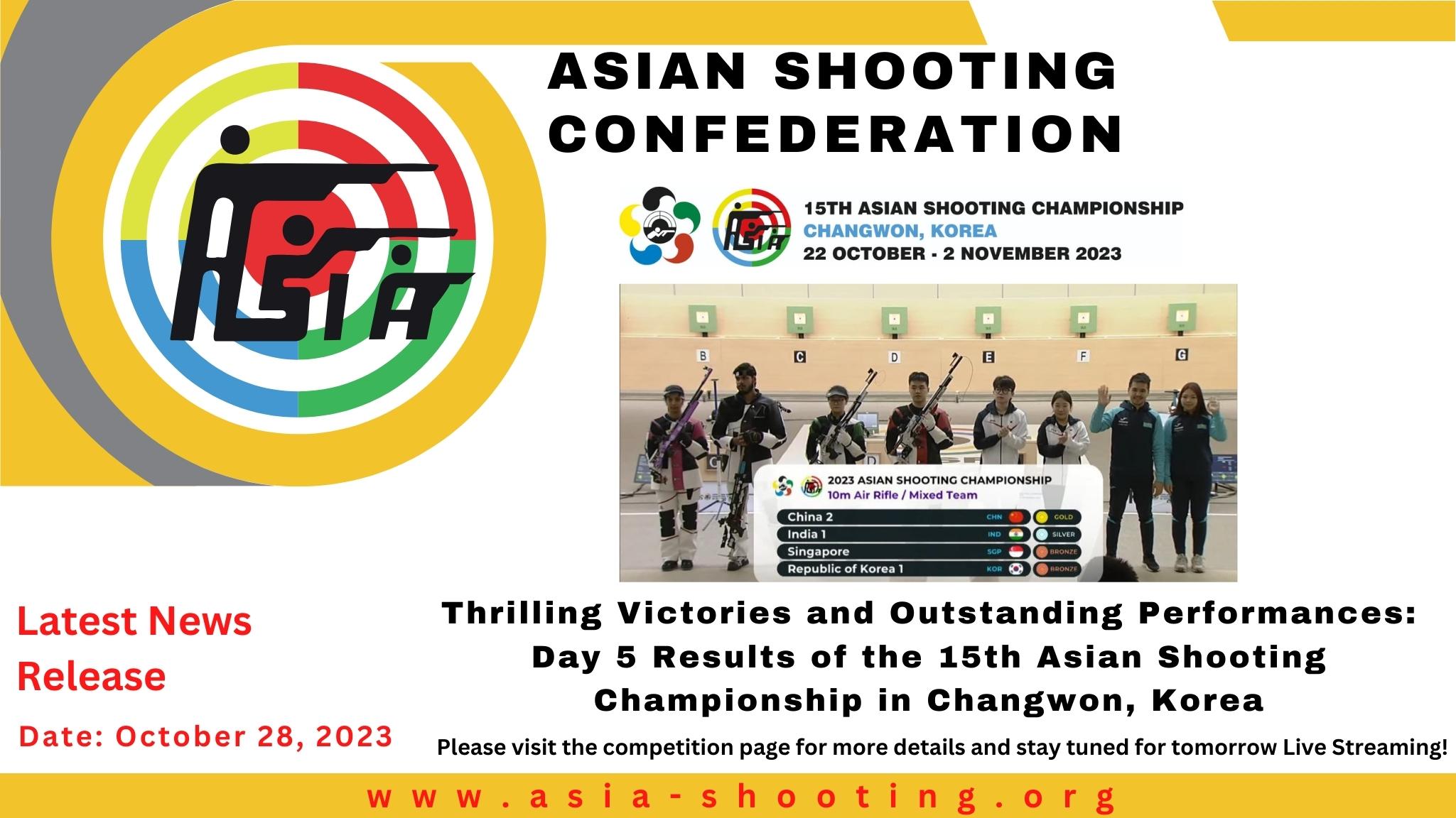 Thrilling Victories and Outstanding Performances: Day 5 Results of the ...