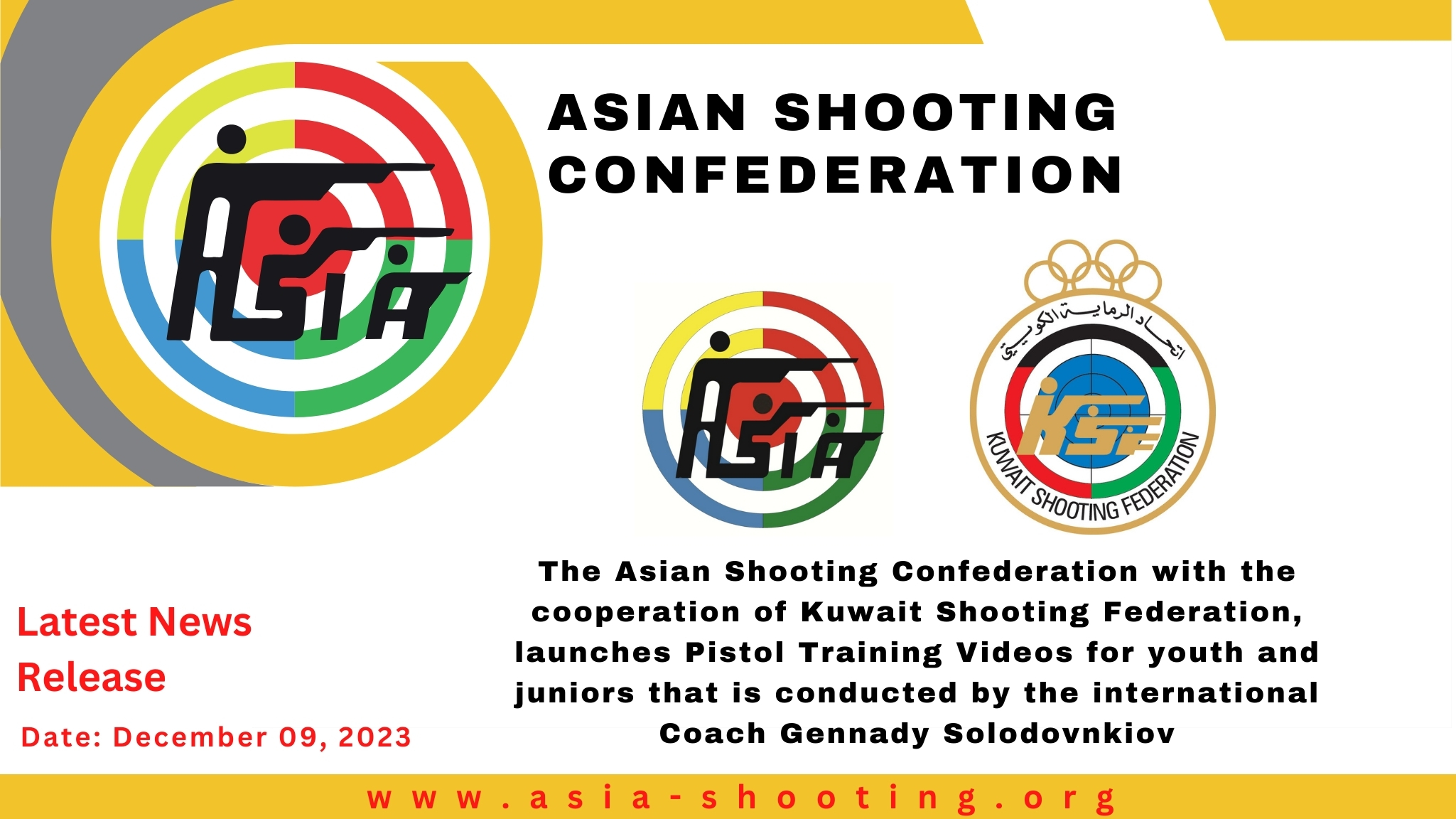 The Asian Shooting Confederation with the cooperation of Kuwait ...