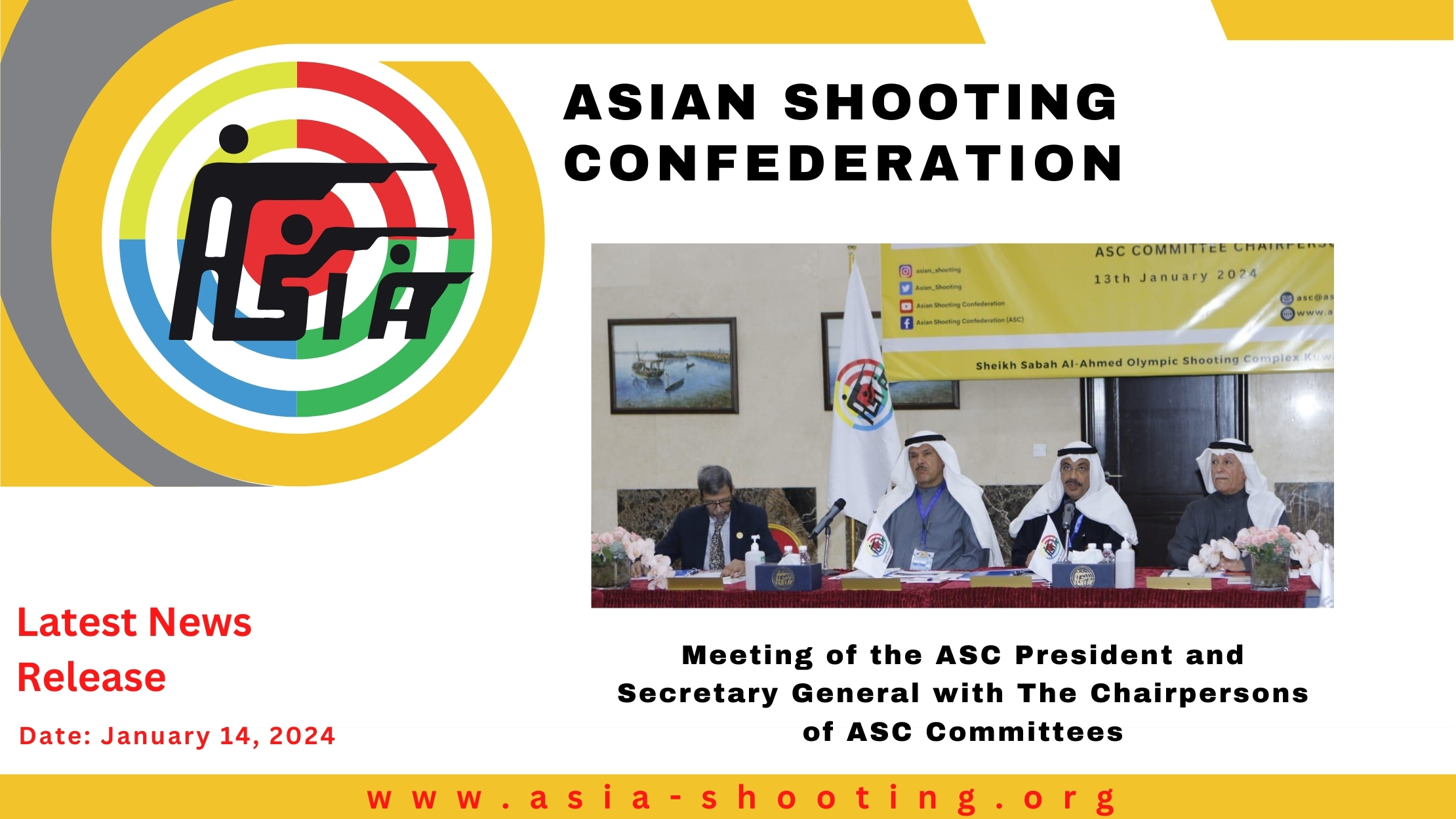 Meeting of the ASC President and Secretary General with The ...