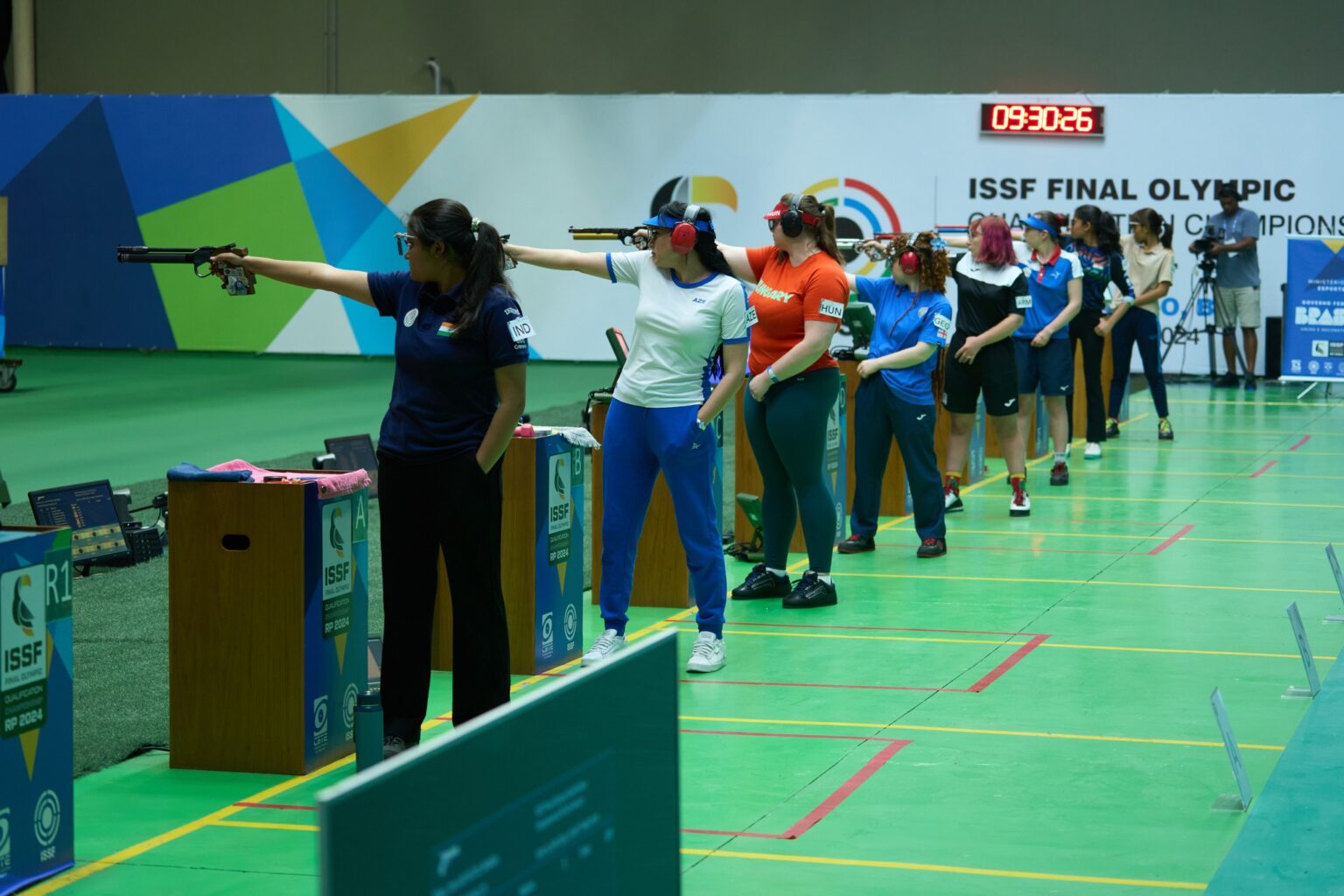 India and Thailand Secure Olympic Quotas in 10m Air Pistol Women at ...