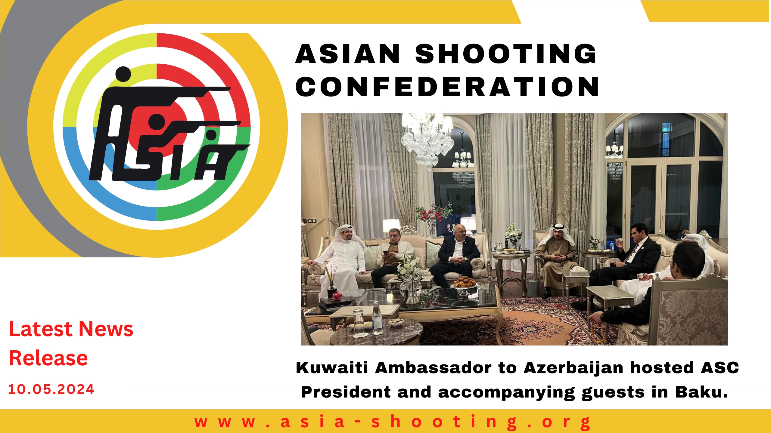 Kuwaiti Ambassador to Azerbaijan hosted ASC President and accompanying ...