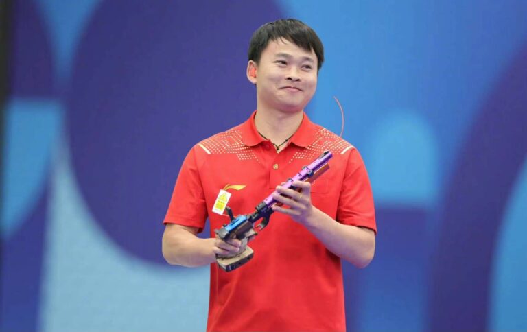 Xie Yu (CHN) Wins Gold in 10m Air Pistol at Paris 2024 - Asian Shooting ...