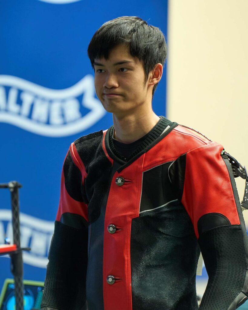 SHENG Lihao from China Wins Gold in 10m Air Rifle Men's Final at ISSF ...