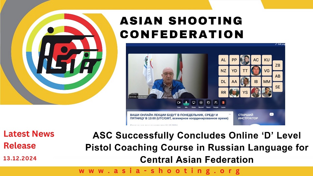Asian Shooting Confederation - ASC Official Website