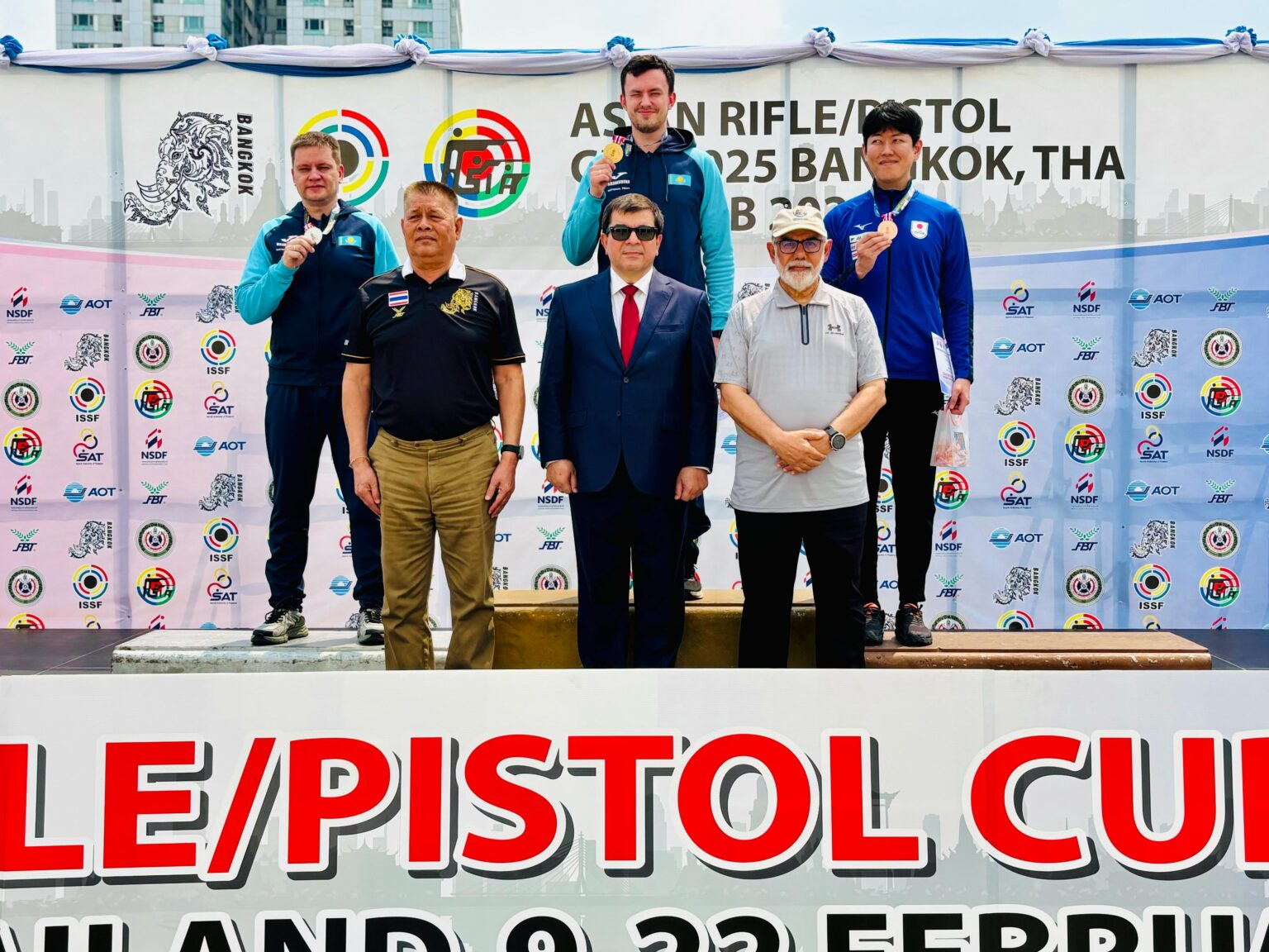 Results of 50m Rifle 3 Positions Men at Asian Rifle/Pistol Cup 2025 ...
