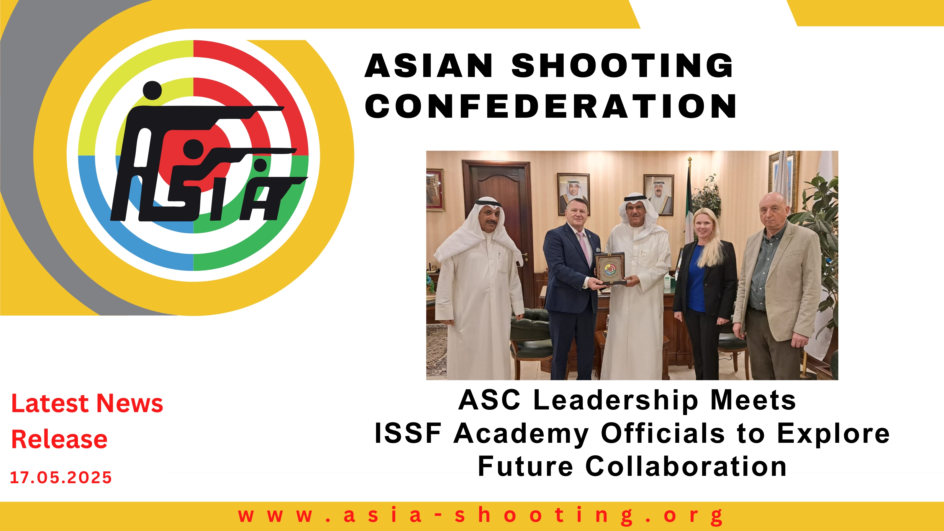 ASC Leadership Meets ISSF Academy Officials to Explore Future ...