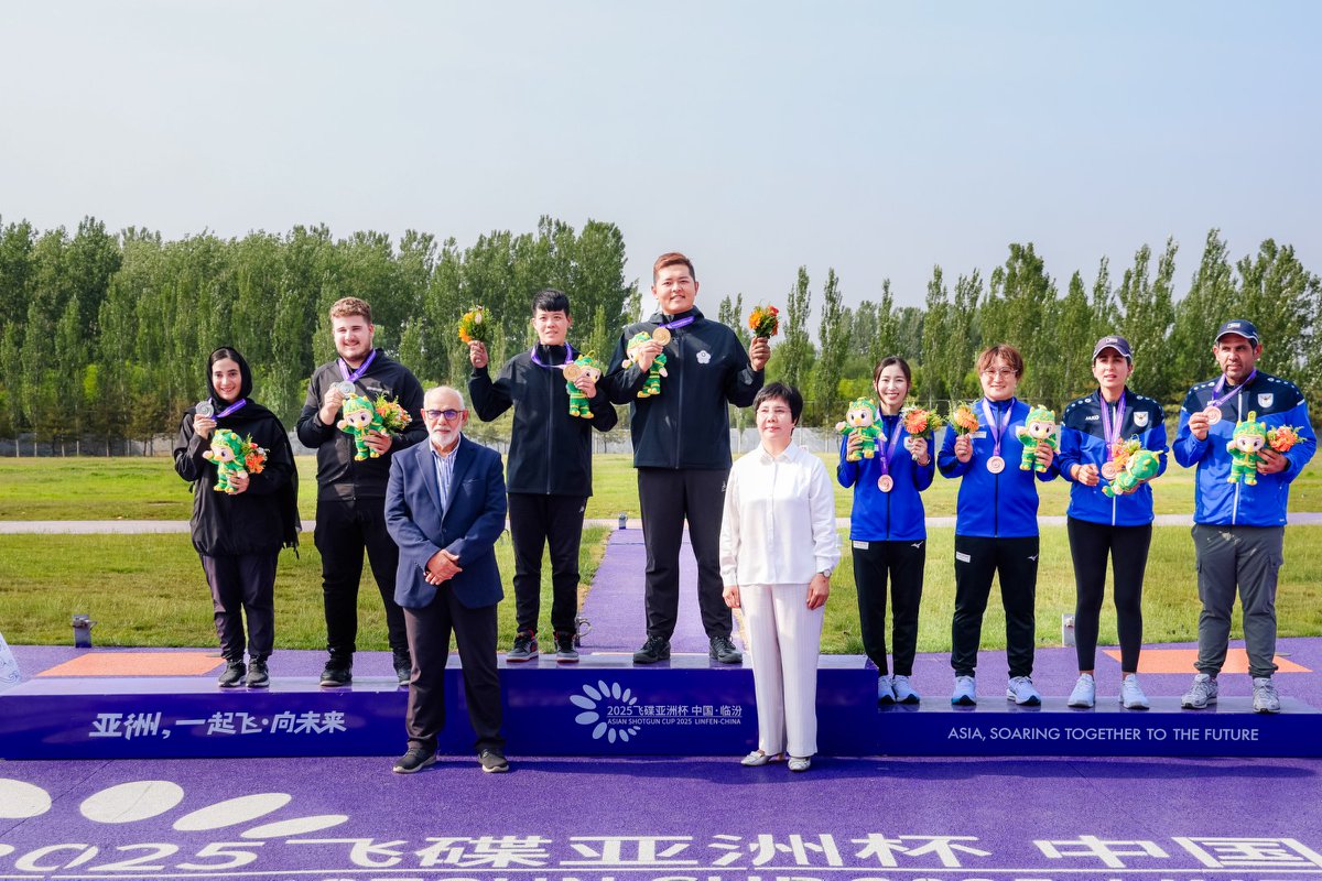 Trap Mixed Team Final Concludes the Asian Shotgun Cup 2025 in Linfen ...