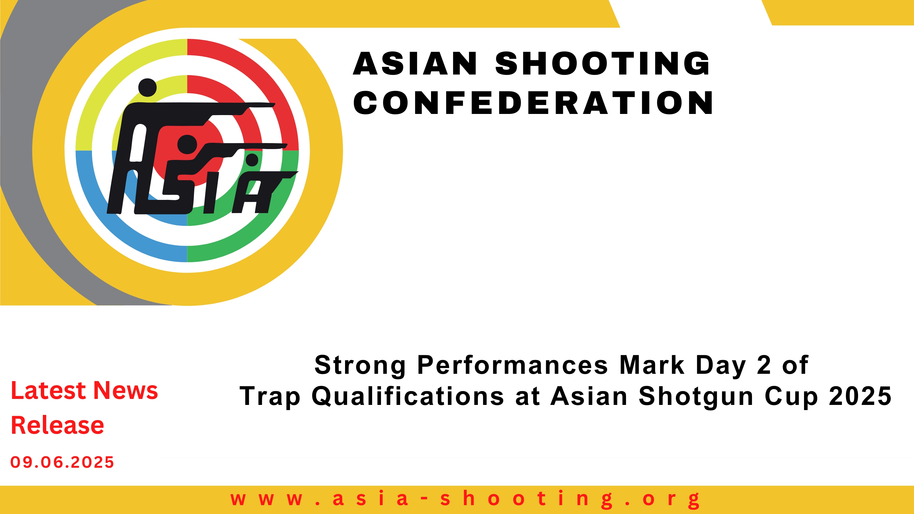 Strong Performances Mark Day 2 of Trap Qualifications at Asian Shotgun ...