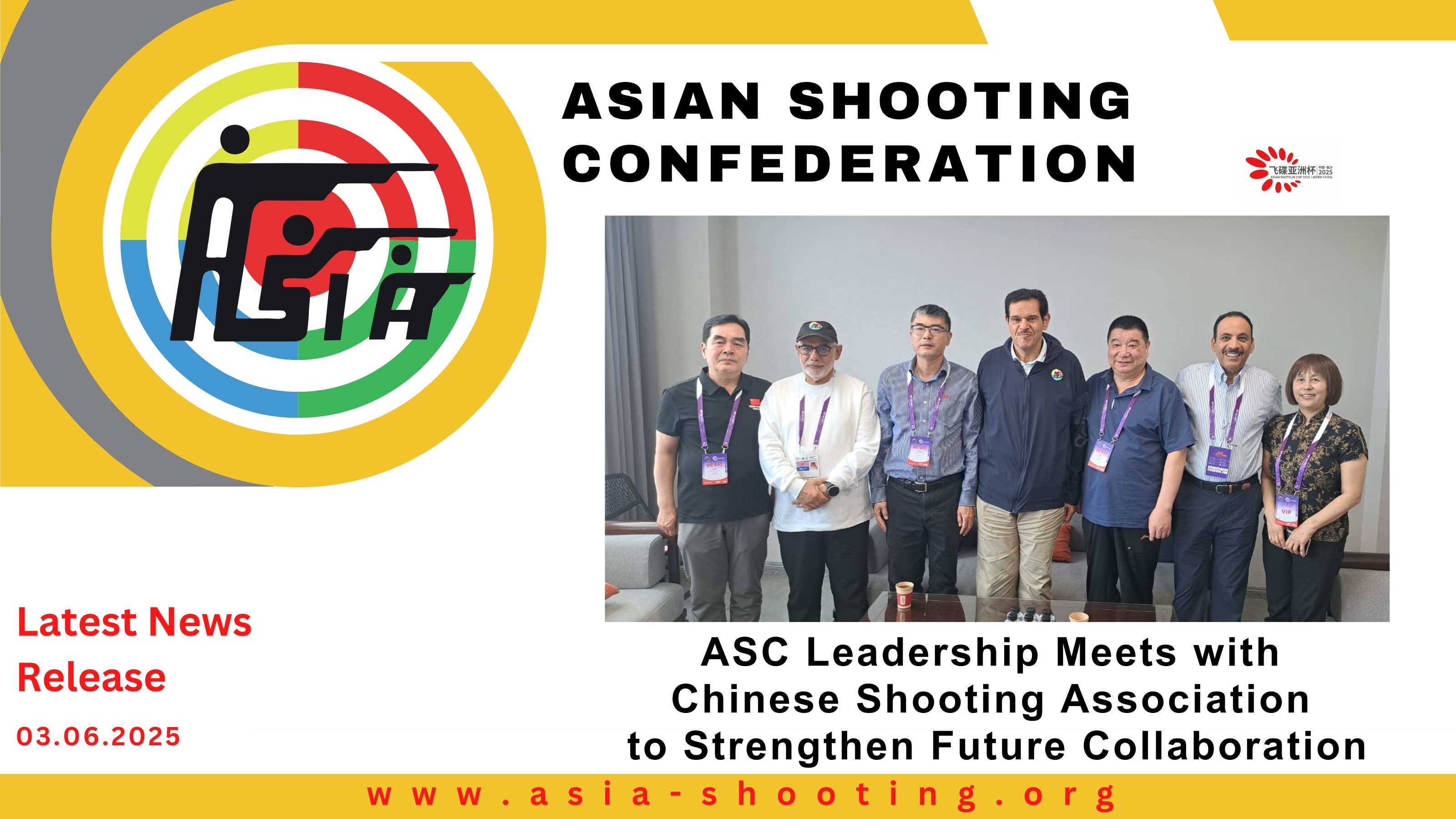 ASC Leadership Meets with Chinese Shooting Association to Strengthen ...