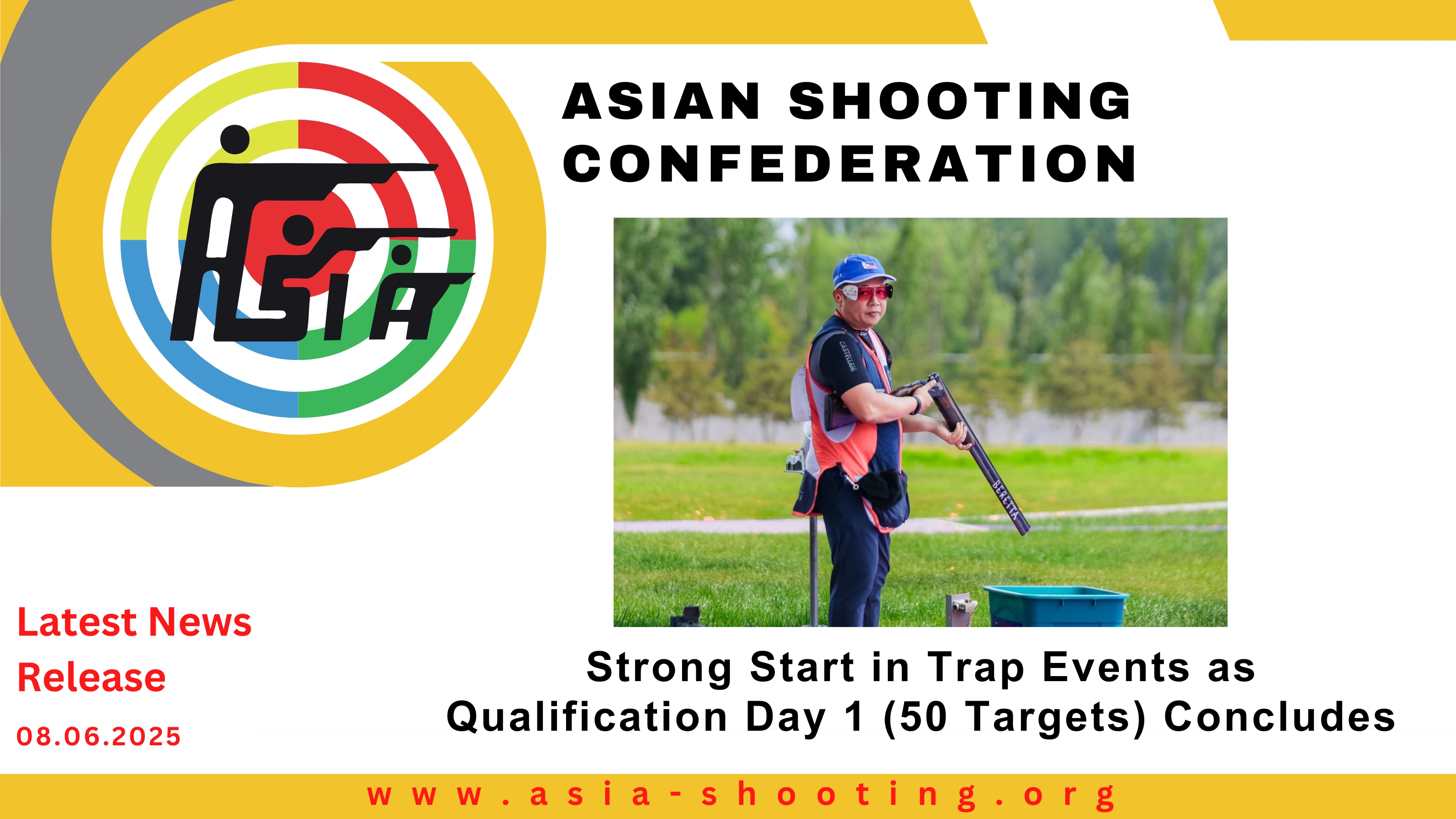 Strong Start in Trap Events as Qualification Day 1 (50 Targets ...