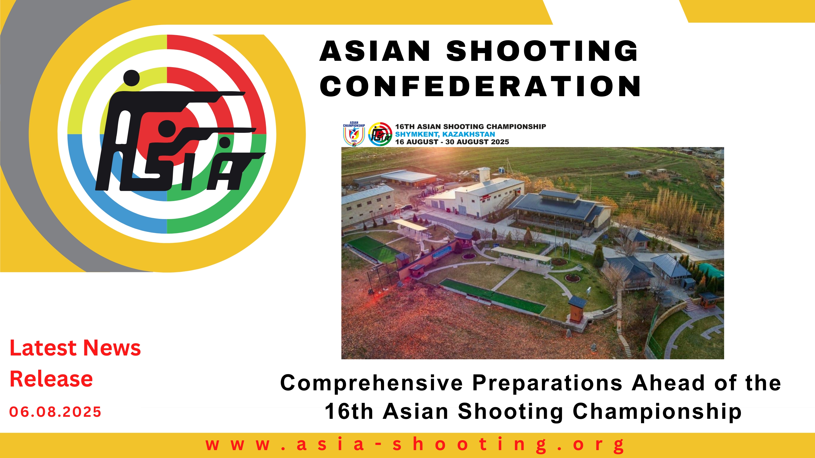 Comprehensive Preparations Ahead of the 16th Asian Shooting ...