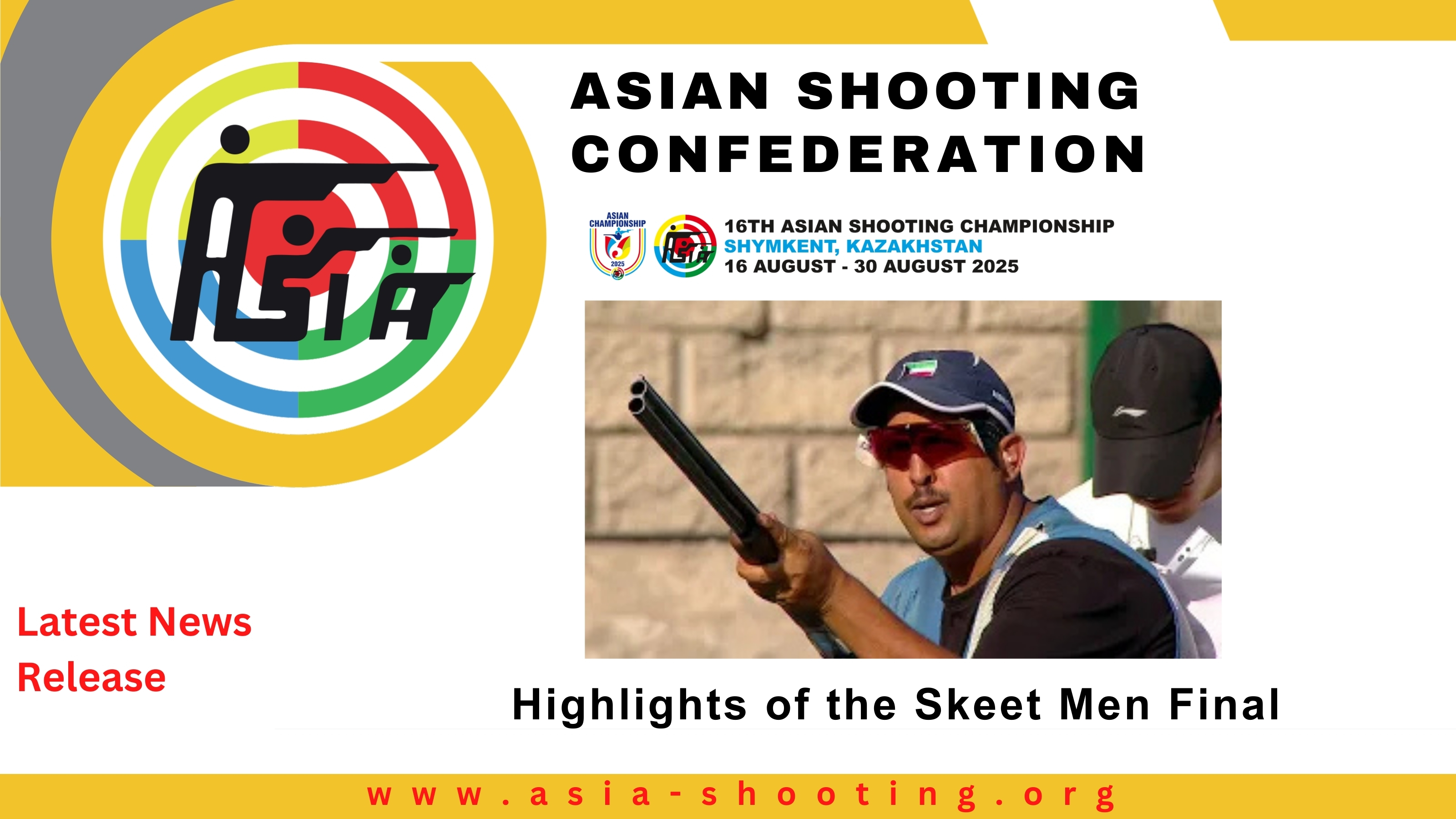 Highlights of the Skeet Men Final - Asian Shooting Confederation