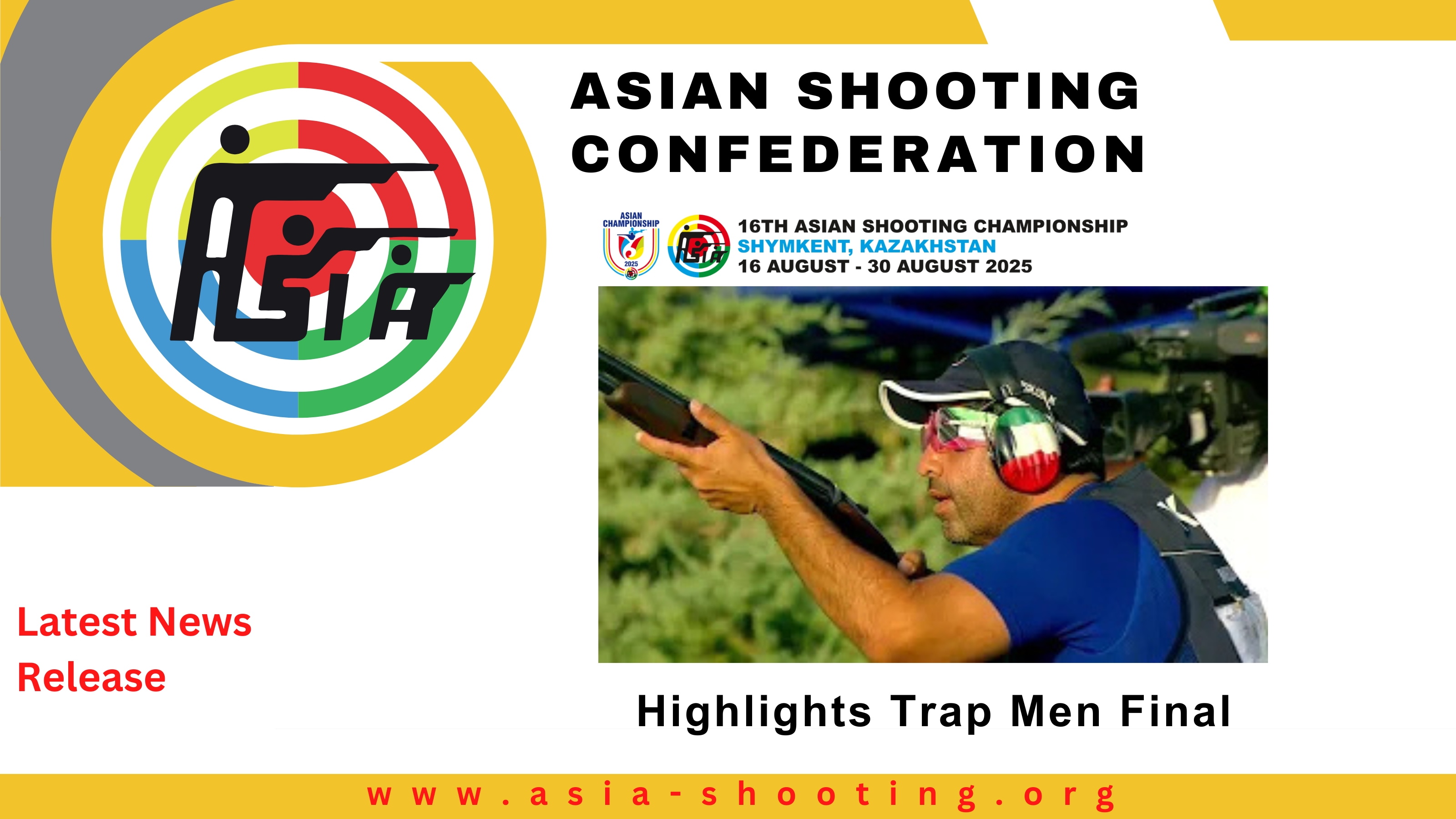 Highlights - Trap Men Final - Asian Shooting Confederation