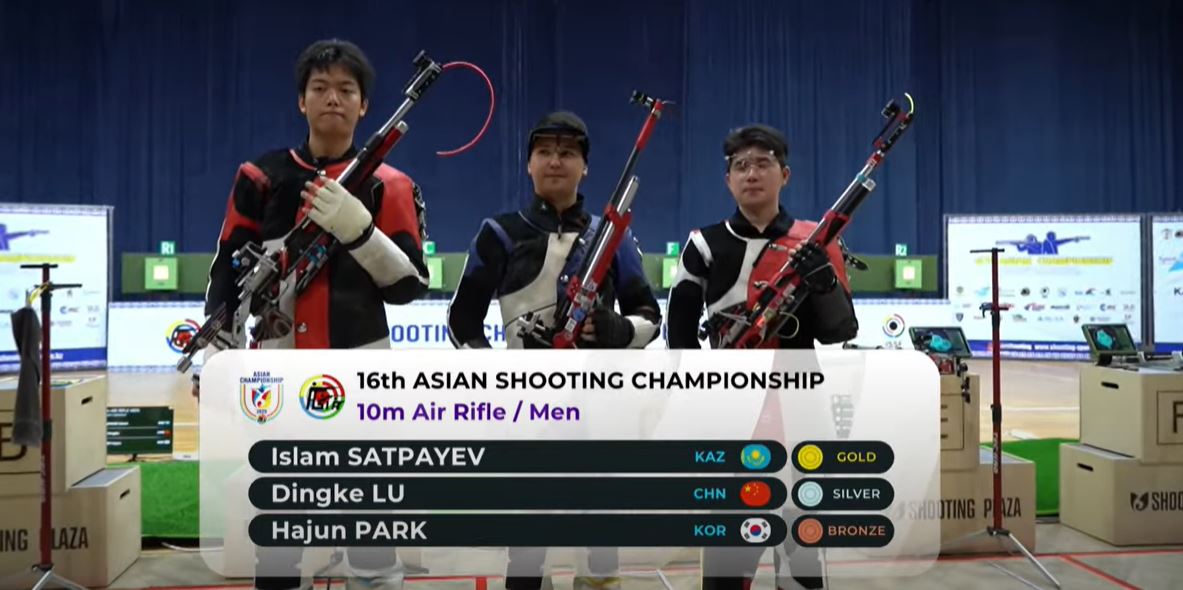 Day 4 – 10m Air Rifle Men Finals Results | 16th Asian Shooting ...