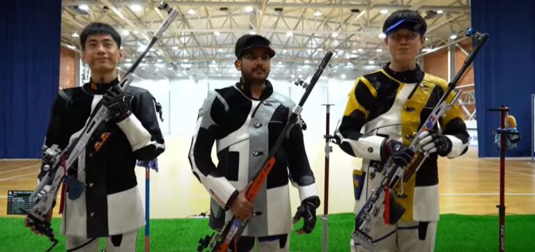 Day 7 – 50m Rifle 3 Positions Men Final Results | 16th Asian Shooting ...