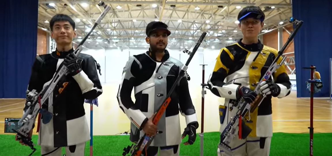 Day 7 – 50m Rifle 3 Positions Men Final Results | 16th Asian Shooting ...