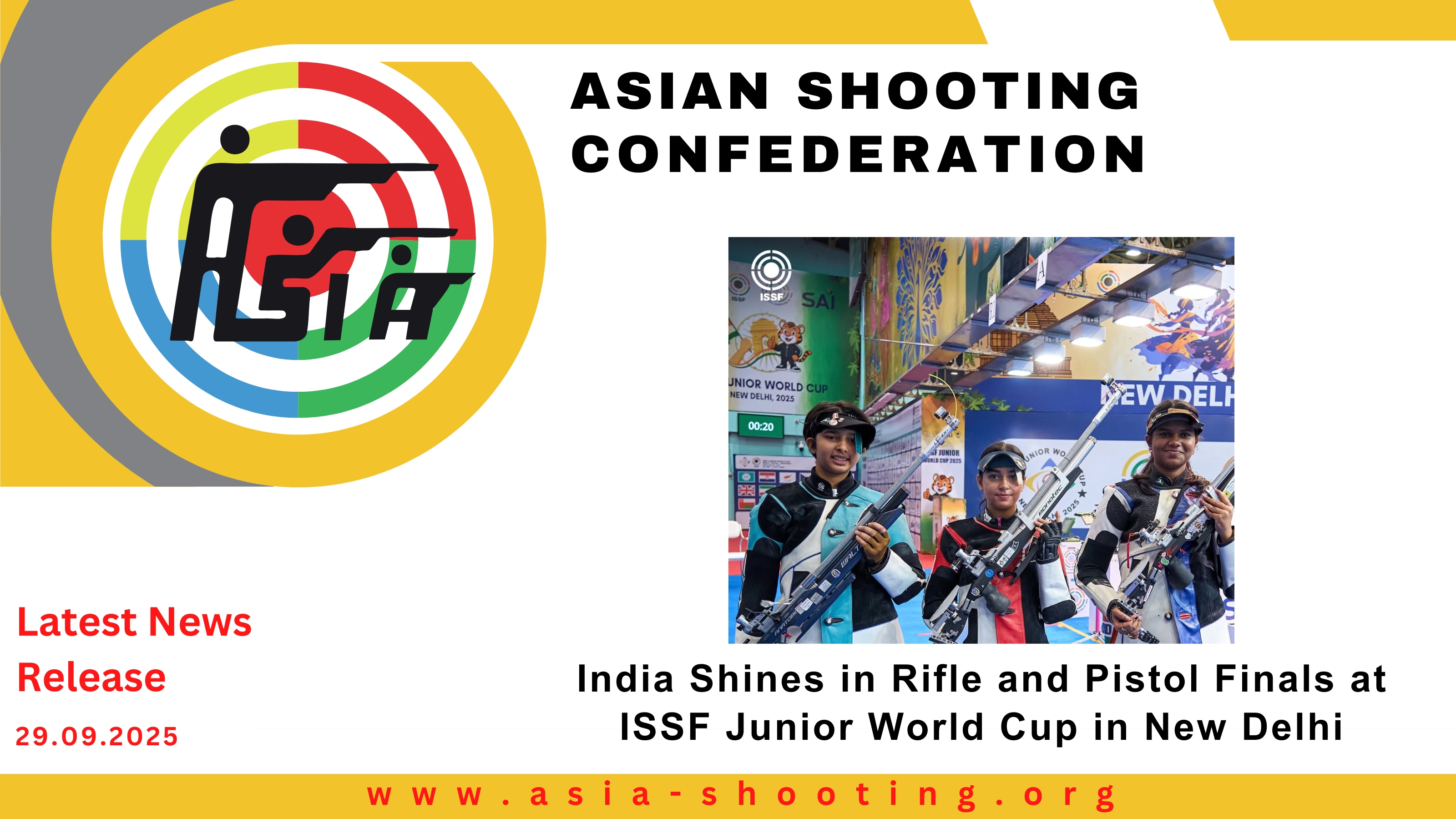 India Shines in Rifle and Pistol Finals at ISSF Junior World Cup in New ...