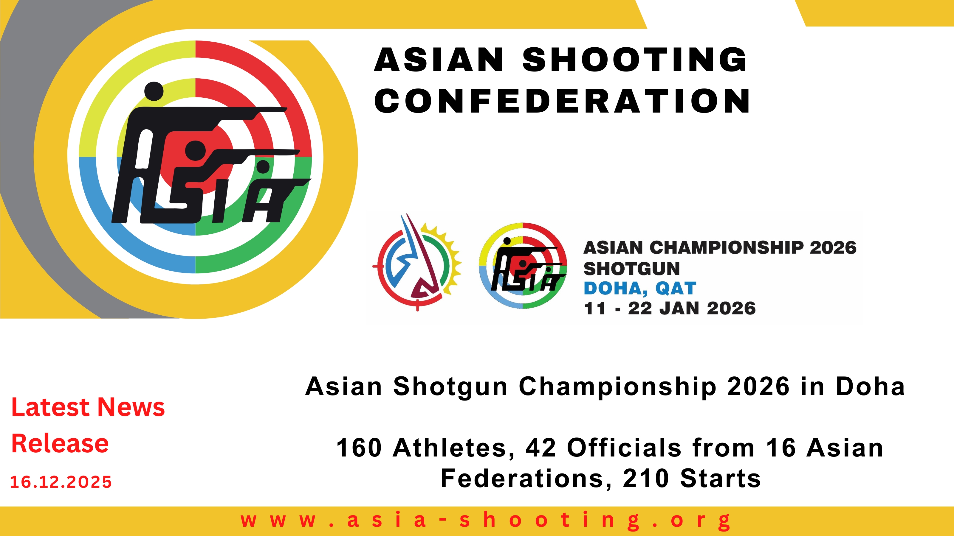 Latest Updates on Asian Shotgun Championship 2026 – Doha, Qatar - Asian ...